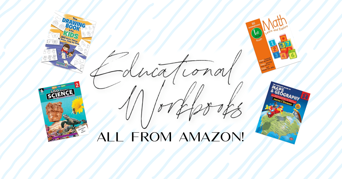 Our Favorite Educational Workbooks from Amazon - Many Subjects! | The ...
