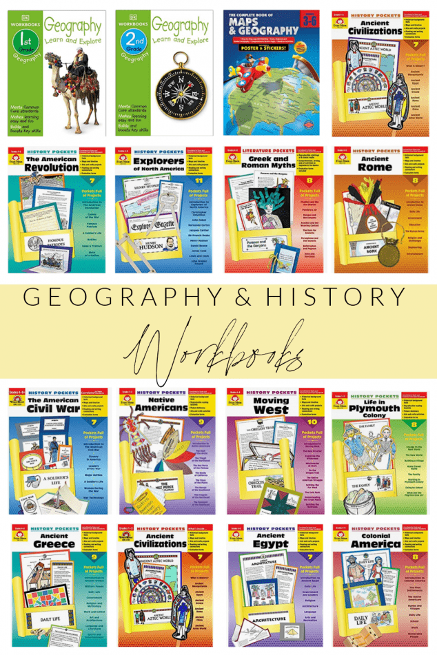 Our Favorite Educational Workbooks from Amazon - Many Subjects! | The ...