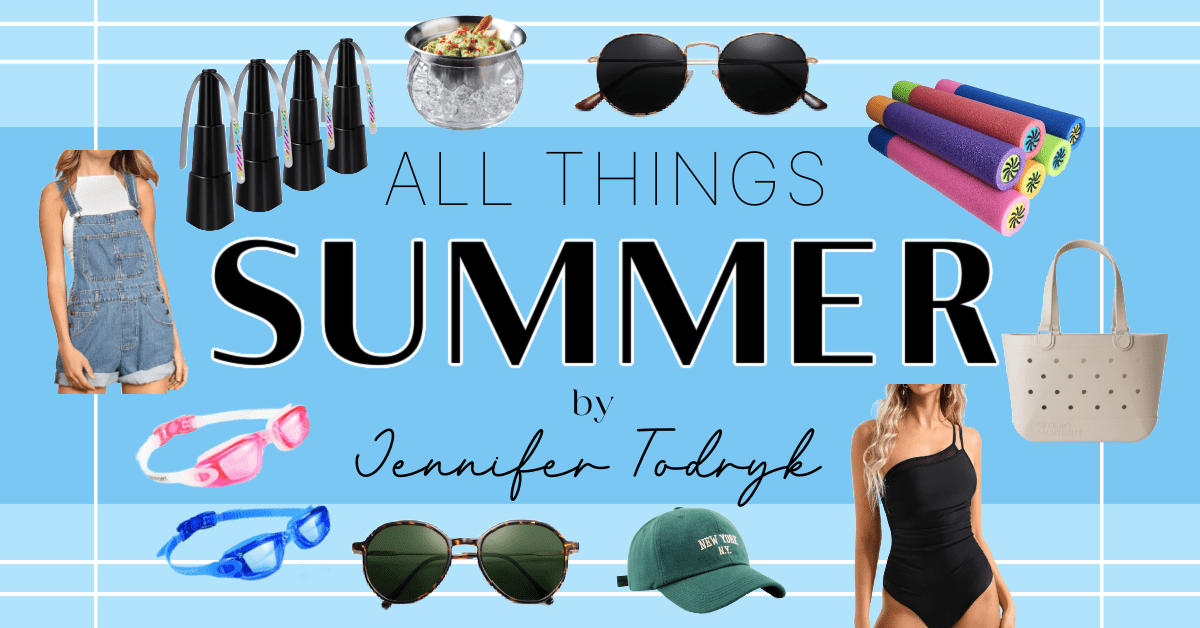 Everything Summer Post! Swimsuits, Sandals, Games, Outdoor Dining ...